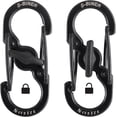 Nite Ize S-Biner Microlock Stainless Steel Durable Carabiner Key Holder ...