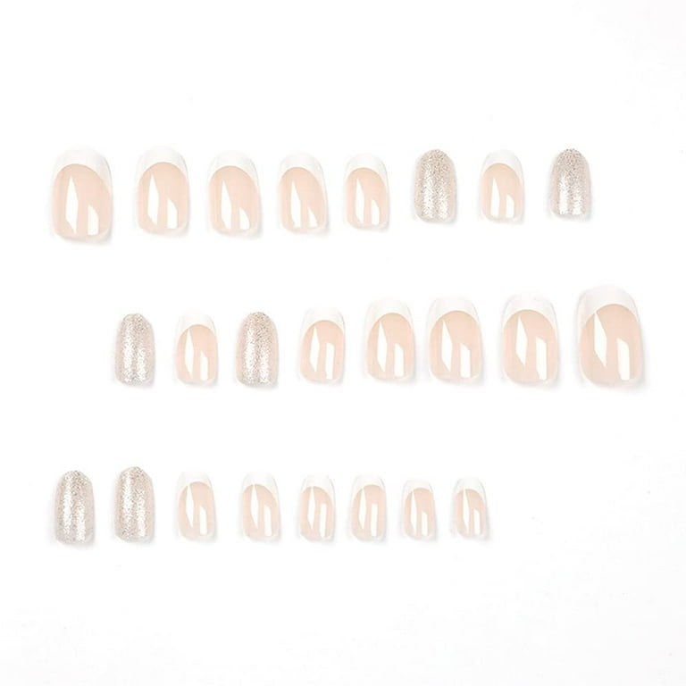 French Tip Acrylic Nails For Prom