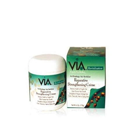VIA Natural Revitalization Reparative Strengthening Creme 6 oz ...