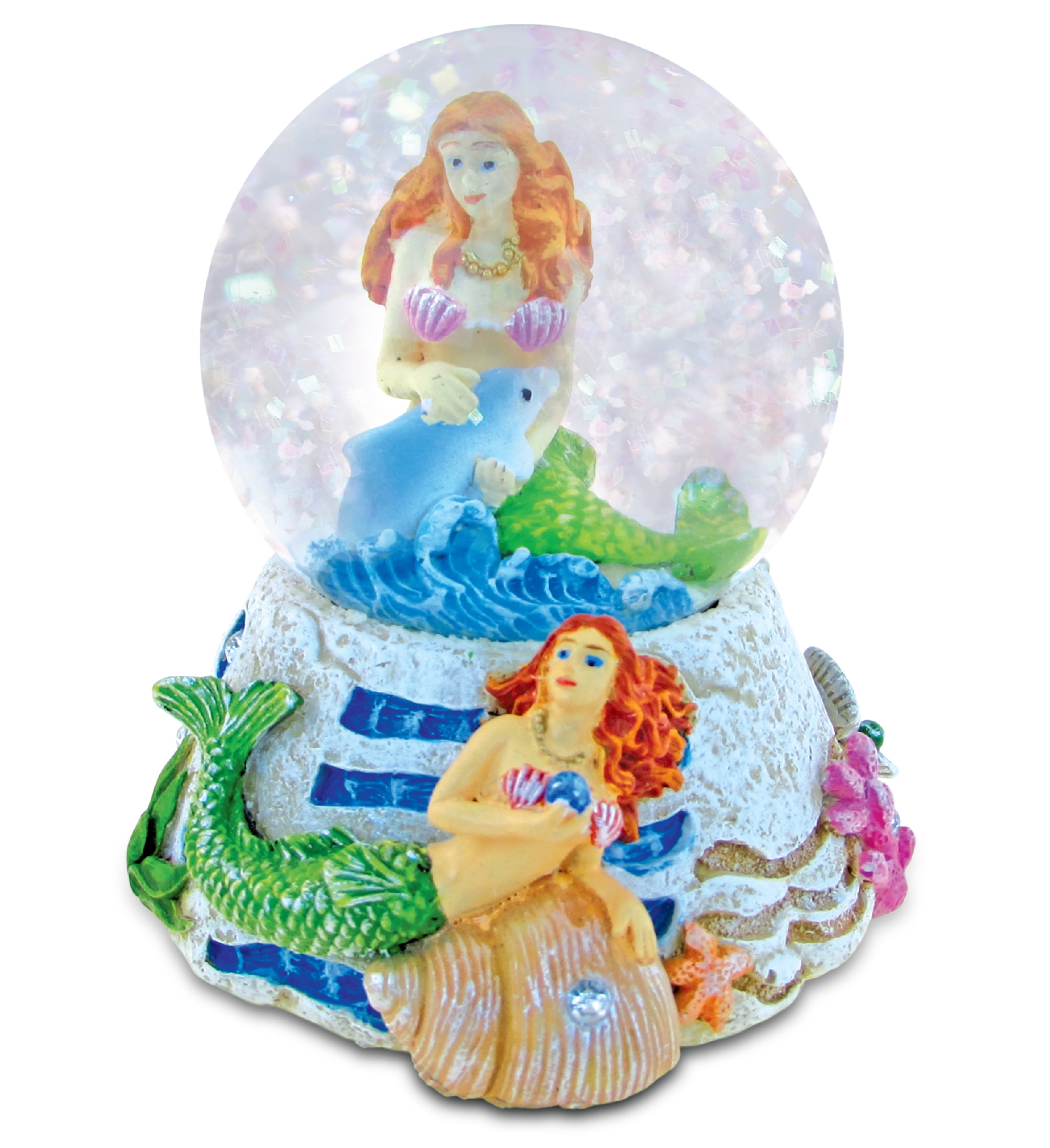 Puzzled Mermaid Dome Fantasy Underwater Collection Ocean Life Nautical ...