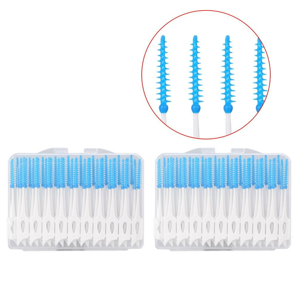 Dilwe Dental care toothpick, Interdental toothpick, 80pcs/set ...
