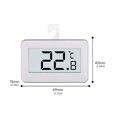 Precisions Indoor Thermometers Easy Read Display Lightweight ABS ...