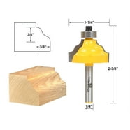 Yonico 5 Bit Casing & Base Molding Router Bit Set - 1/2" Shank - 16501 ...