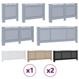vidaXL Radiator Cover Radiator Guard for Home Office Heater Cabinet ...