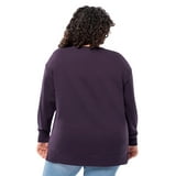 Terra & Sky Plus Size Fleece Sweatshirt & Sweatpants Set - Walmart.com
