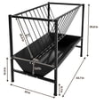 Livestock Feeder, Sheep Cattle Goat Dual Feeding Device, Anti Waste ...