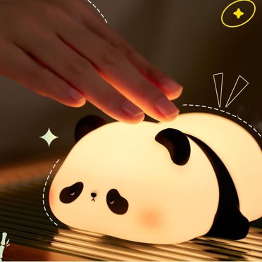 IPOW 5 Pack Bright LED Night Lights Battery Powered Wireless Night ...