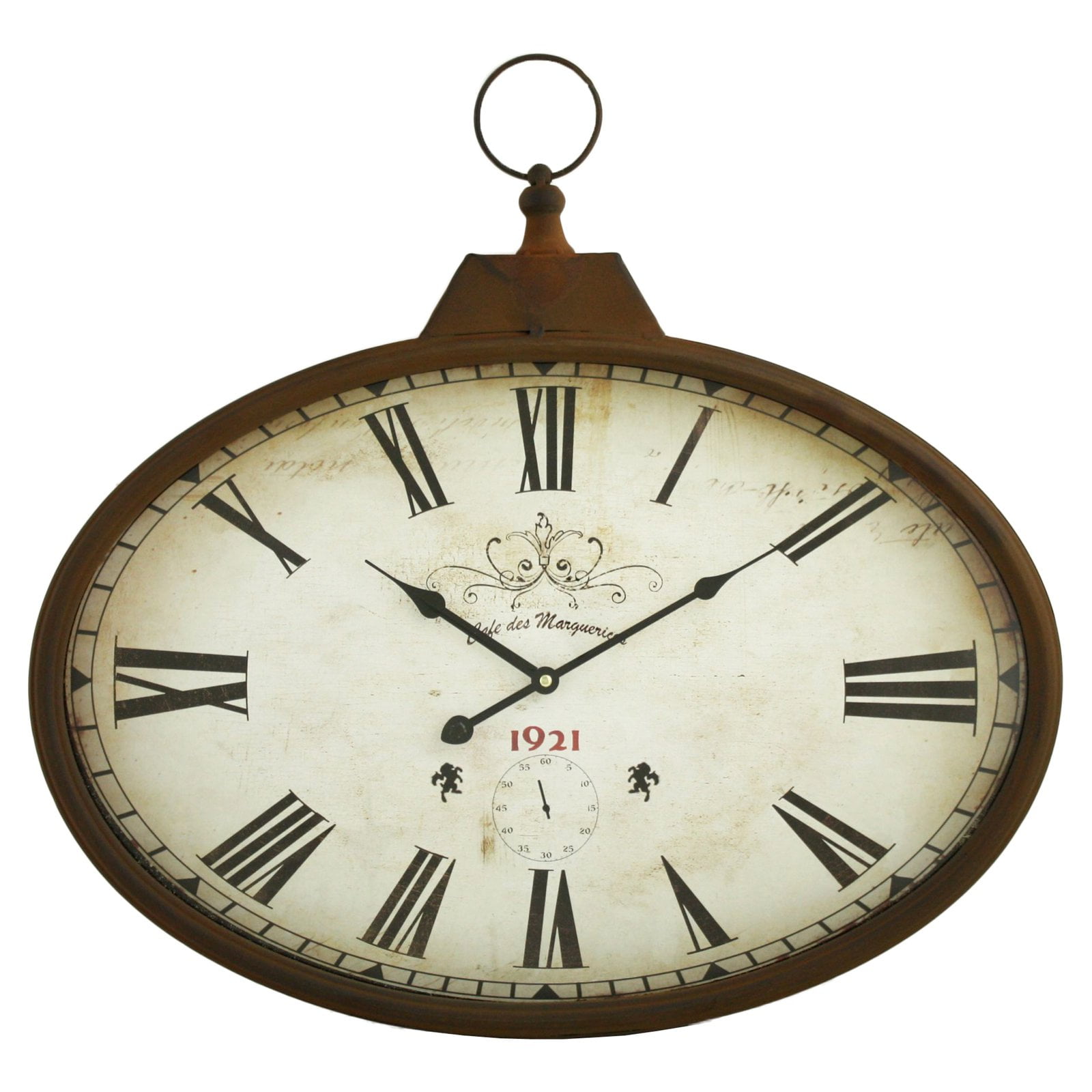 Daphne Oval Wall Clock - Walmart.com - Walmart.com