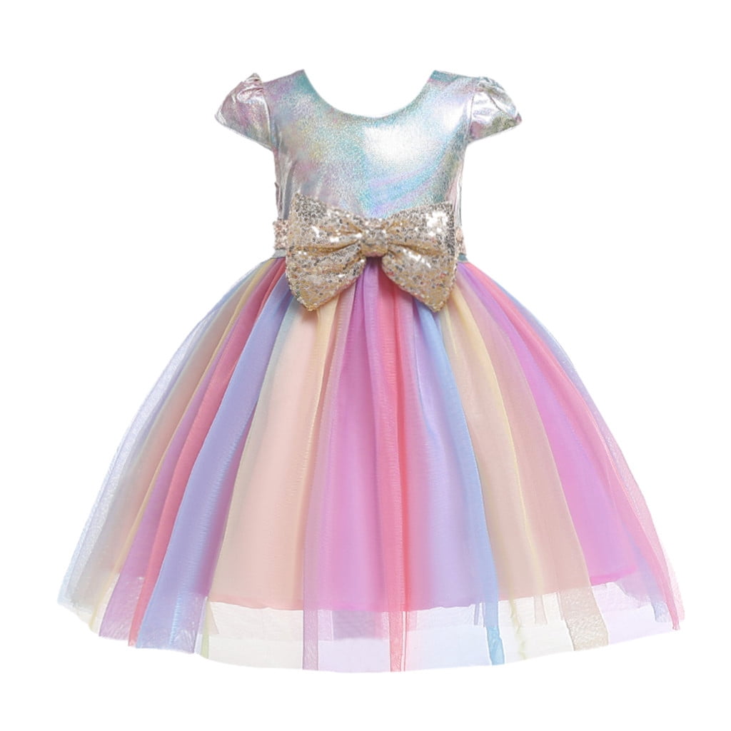 Click here for Unbranded Princess Dress For Girls Kids Girls Sequ... prices