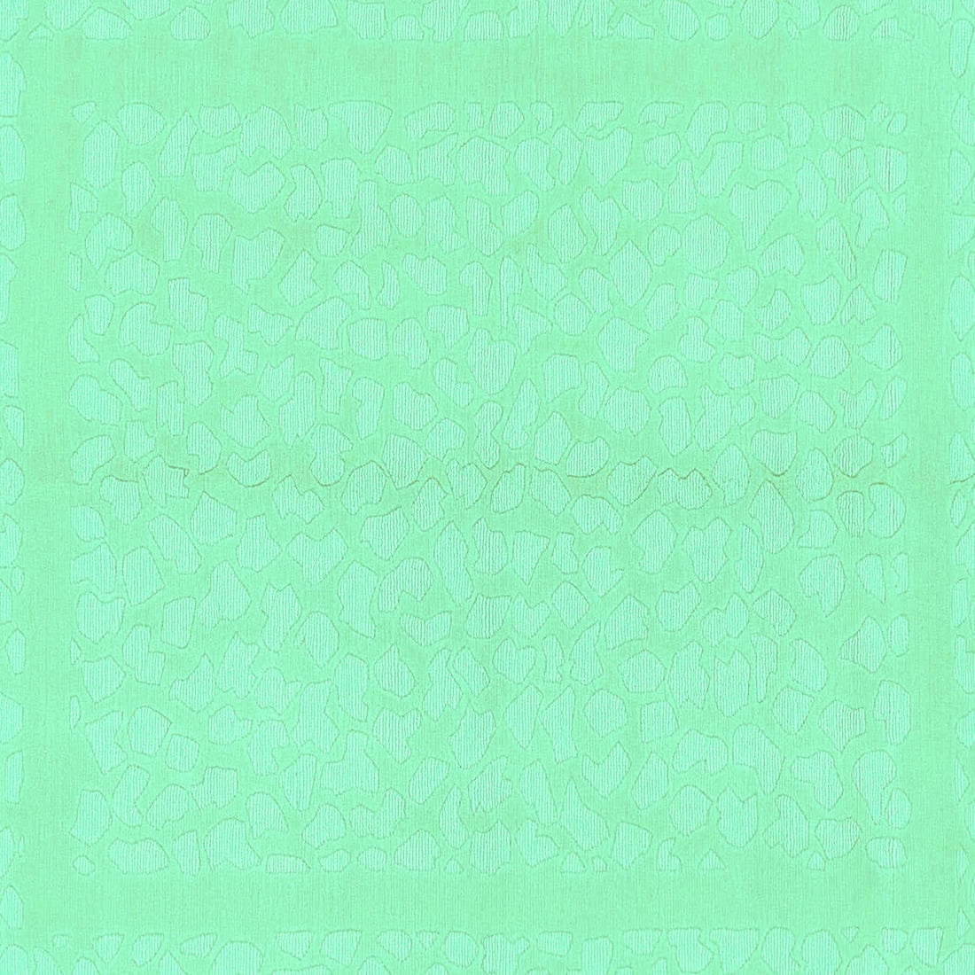 Ahgly Company Indoor Square Solid Turquoise Blue Modern Area Rugs, 6 ...