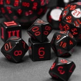 Cusdie 15 Pieces DND Dice Set D3-D100, Polyhedral RPG Dice for Dungeons ...