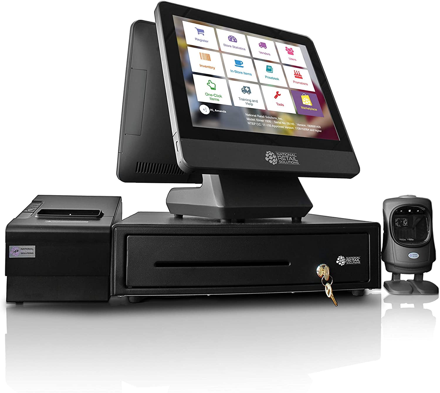 Cash Register For Small Businesses Point Of Sale POS System By NRS