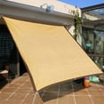 Hoarboeg Sun Shade Sail Canopy,9.8x16.4Ft Outdoor Sunshade Swimming ...