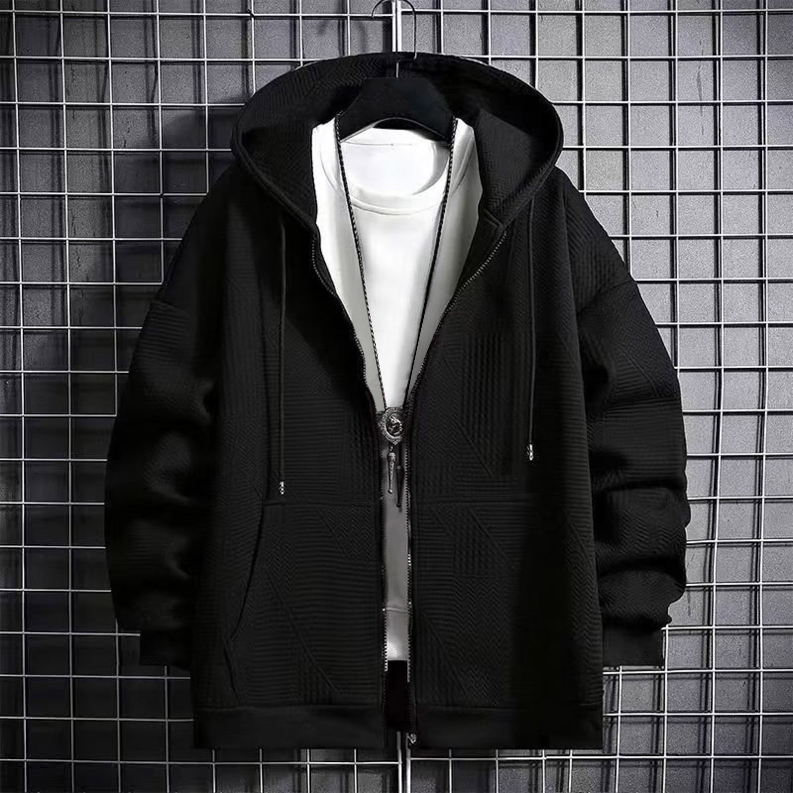 Click here for Huitkmm Hoodie For Men Mens Spring And Autumn Card... prices