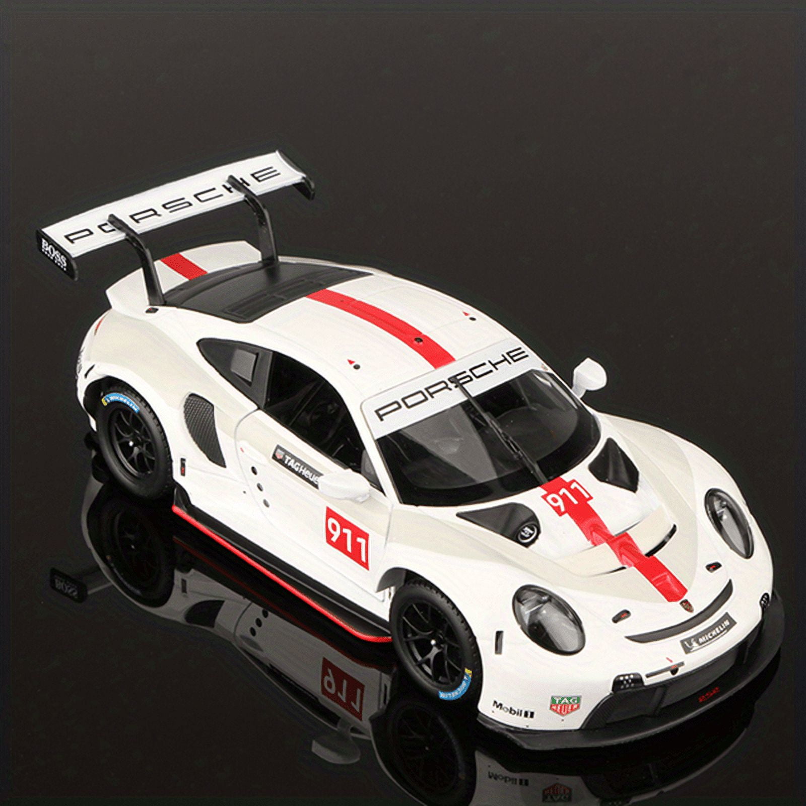 Click here for Grm Burago 1:24 2020 Porsche 911 Rsr Lm Alloy Spor... prices