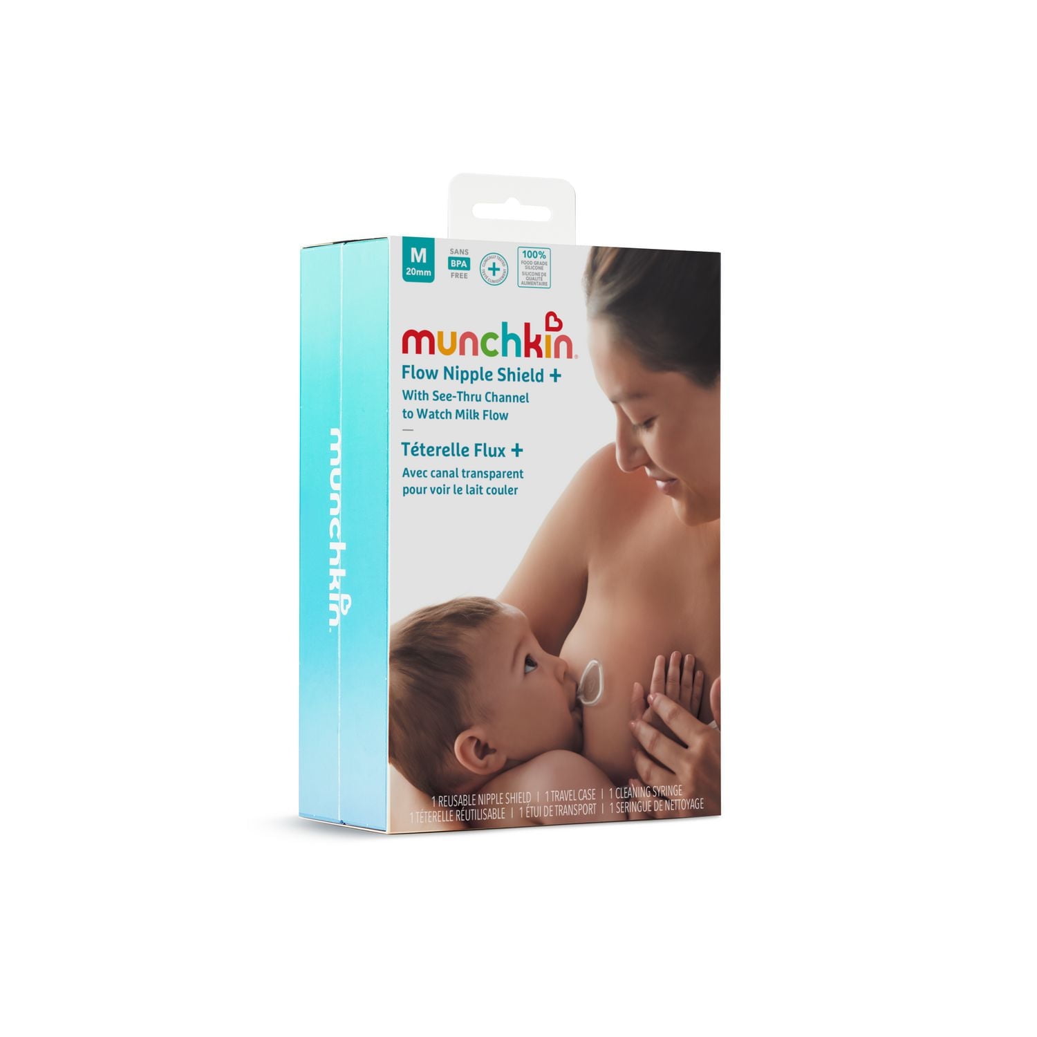 Click here for Munchkin Flow Silicone Nipple Shield + With See-Th... prices