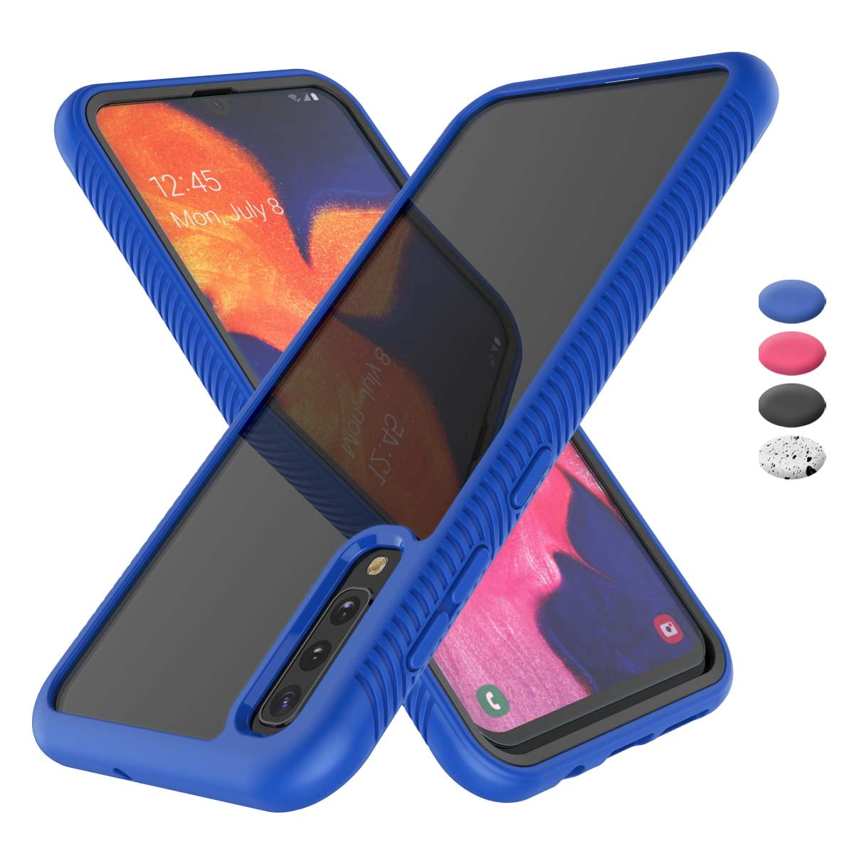 Samsung Galaxy A50 Case, Takfox Galaxy A50 Cover with [Tempered Glass ...