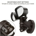 LEONLITE Dual-head LED Outdoor Security Light, 1400lm Motion Activated ...