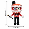 Digital Circus Ringmaster Plush Toy, Funny Cartoon Magician Stuffed ...
