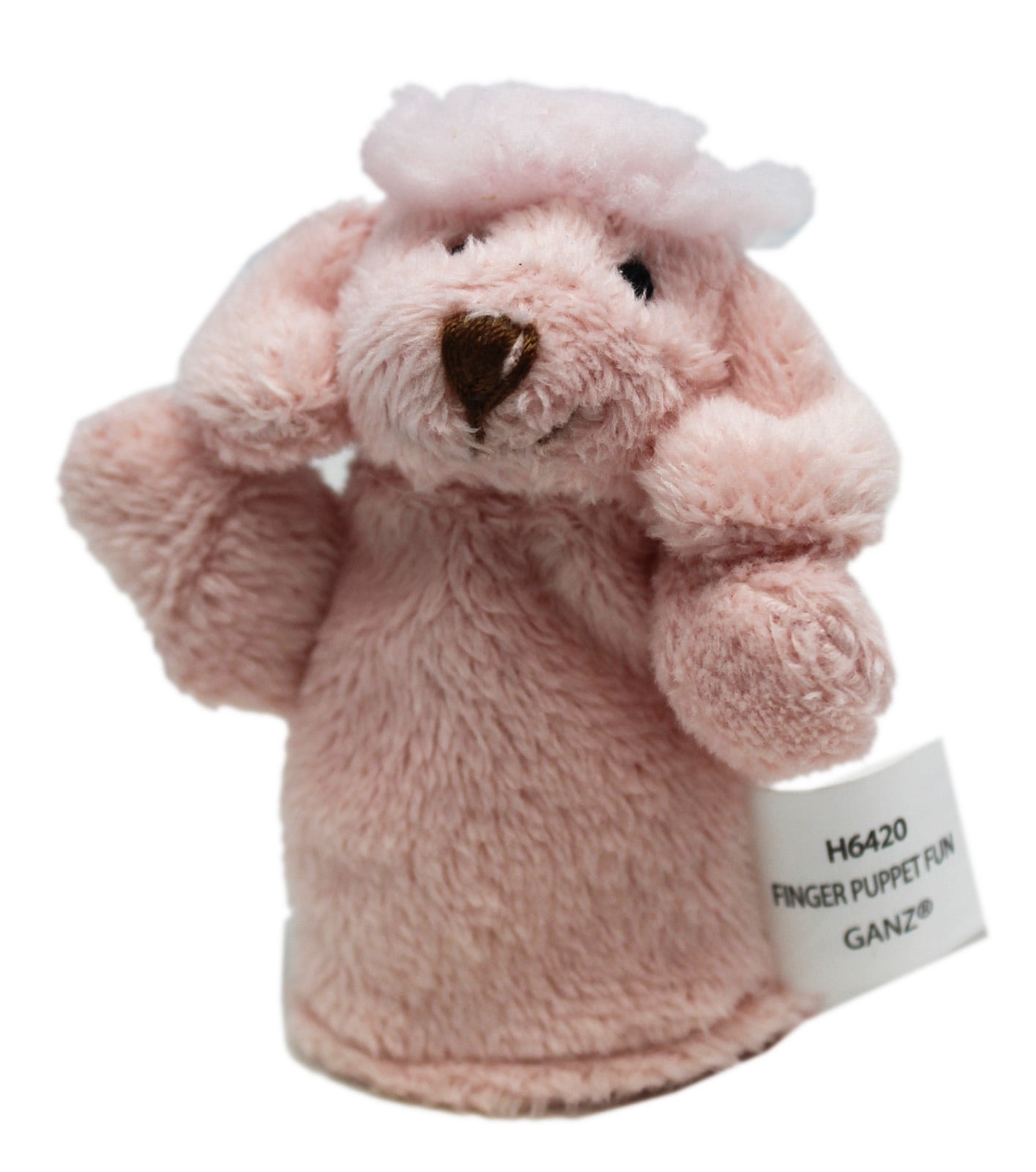 Kid's Plush Animal Finger Puppet: Poodle - By Ganz - Walmart.com