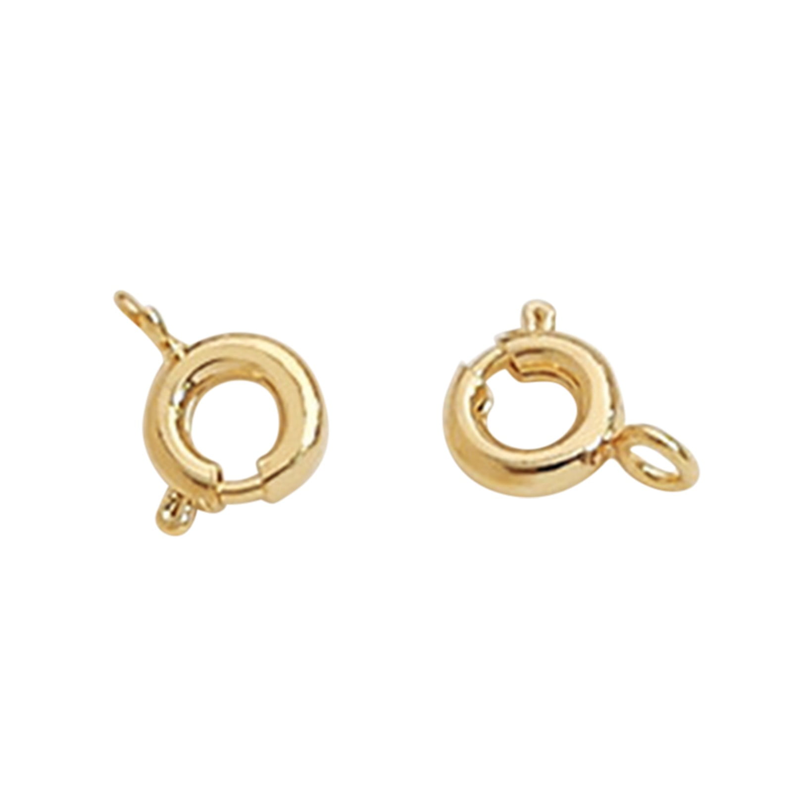 Click here for Yangzheee 2pc Gold Spring Ring Clasp Necklace Jewe... prices