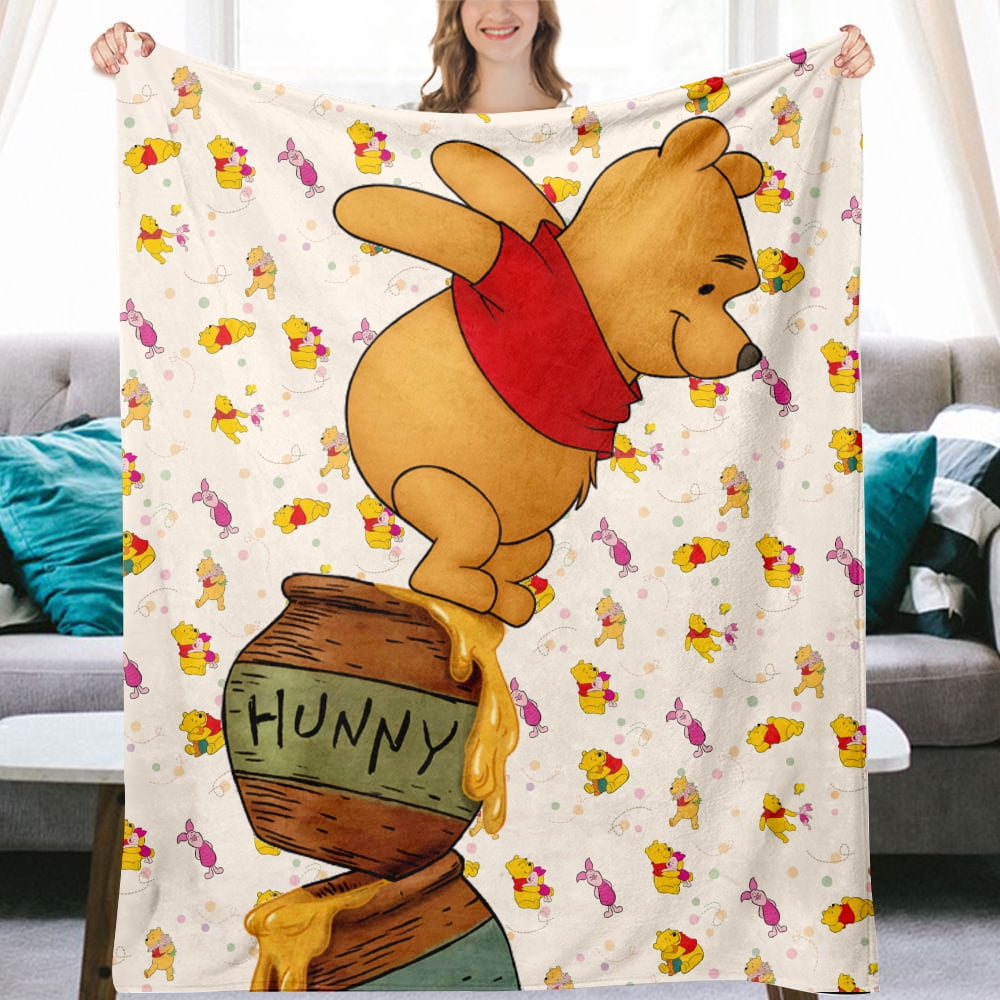 Click here for Winnie The Pooh Flange Covering Blanket Christmas... prices