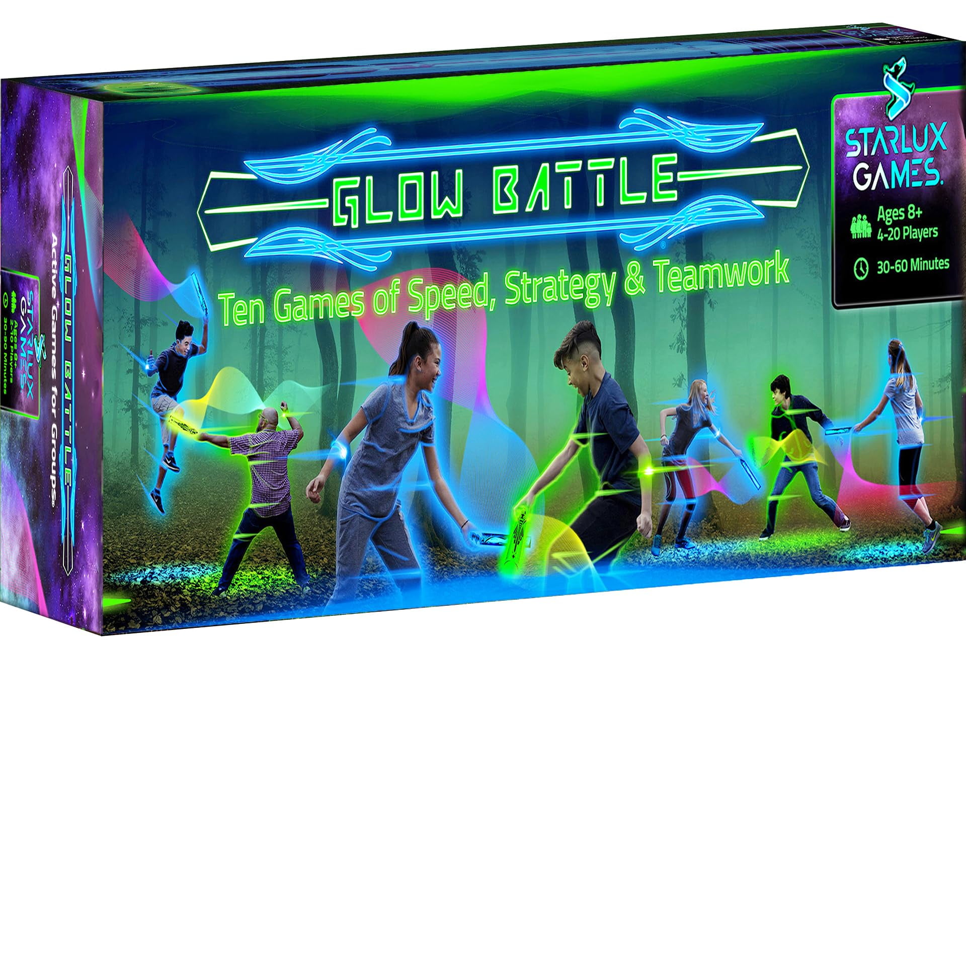 Juego Starlux Games Glow Battle Family Pack para mayores de 8 a 8 años ...