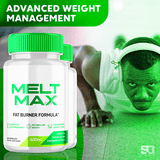Melt Max Advanced Burner Formula Capsules Natural Energy and Fitness ...