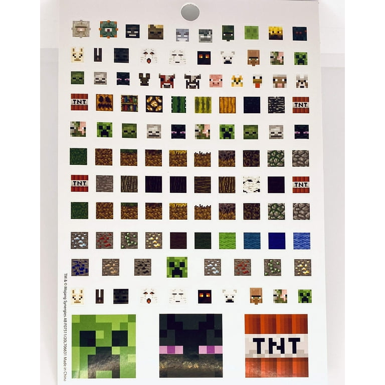 Minecraft Sticker Book