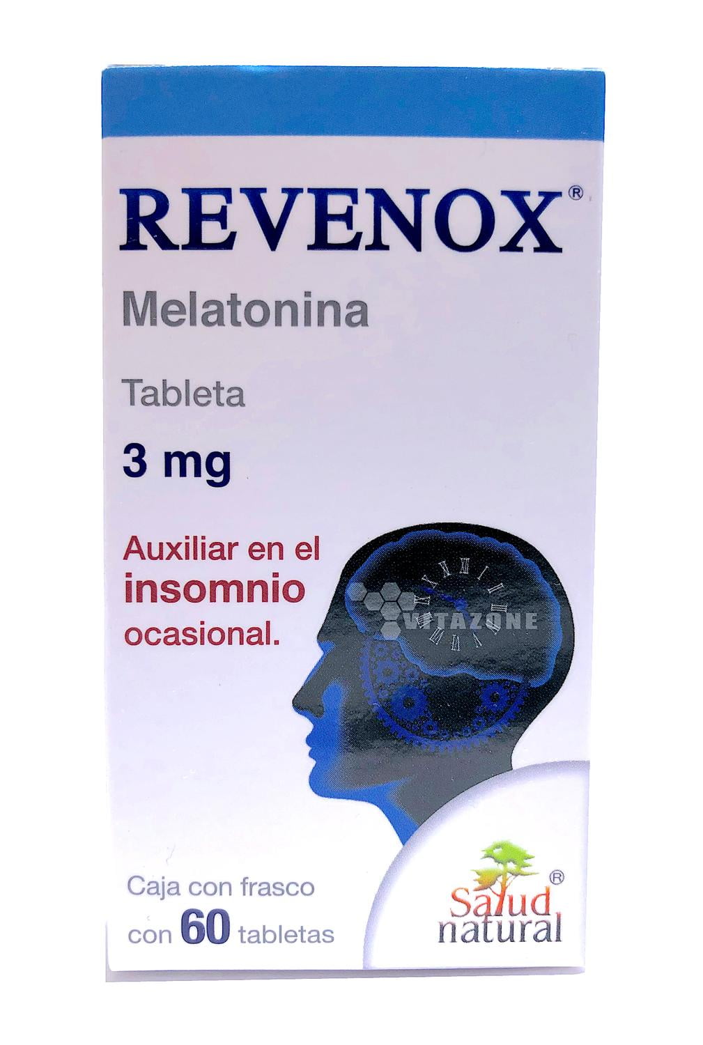 Melatonina 3 mg Revenox 60 Tabletas Salud Natural Salud Natural ...