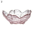 D-GROEE Cherry Blossoms Glass Appetizer Plates Tasting Dishes Dipping ...