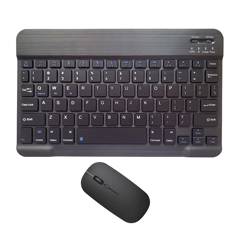 Rechargeable Bluetooth Keyboard and Mouse Combo Ultra-Slim Portable ...