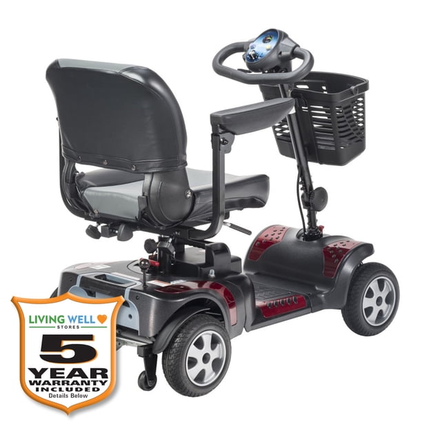Drive Medical Phoenix LT4 HD 4-Wheel Scooter (20" Seat) Includes 5 Year ...