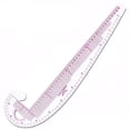 Racing Butterfly Multi-function Plastic French Curve Sewing Ruler Easy ...