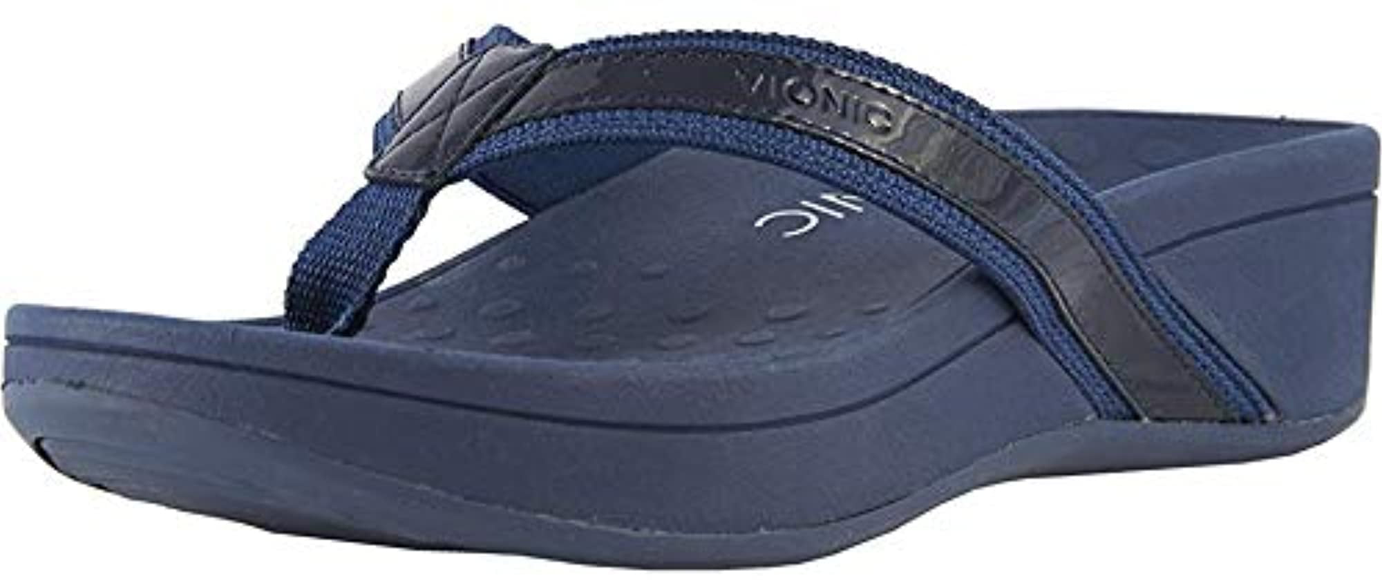 Vionic Womens Pacific High Tide Toepost Sandals Ladies Platform Flip ...