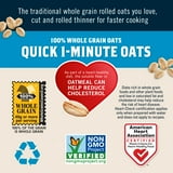 Quaker, Instant Regular Quick 1 Minute Oats, 42 oz Canister - Walmart.com