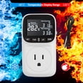 Yajisi High-Precision Digital Display Temperature Controller Socket ...