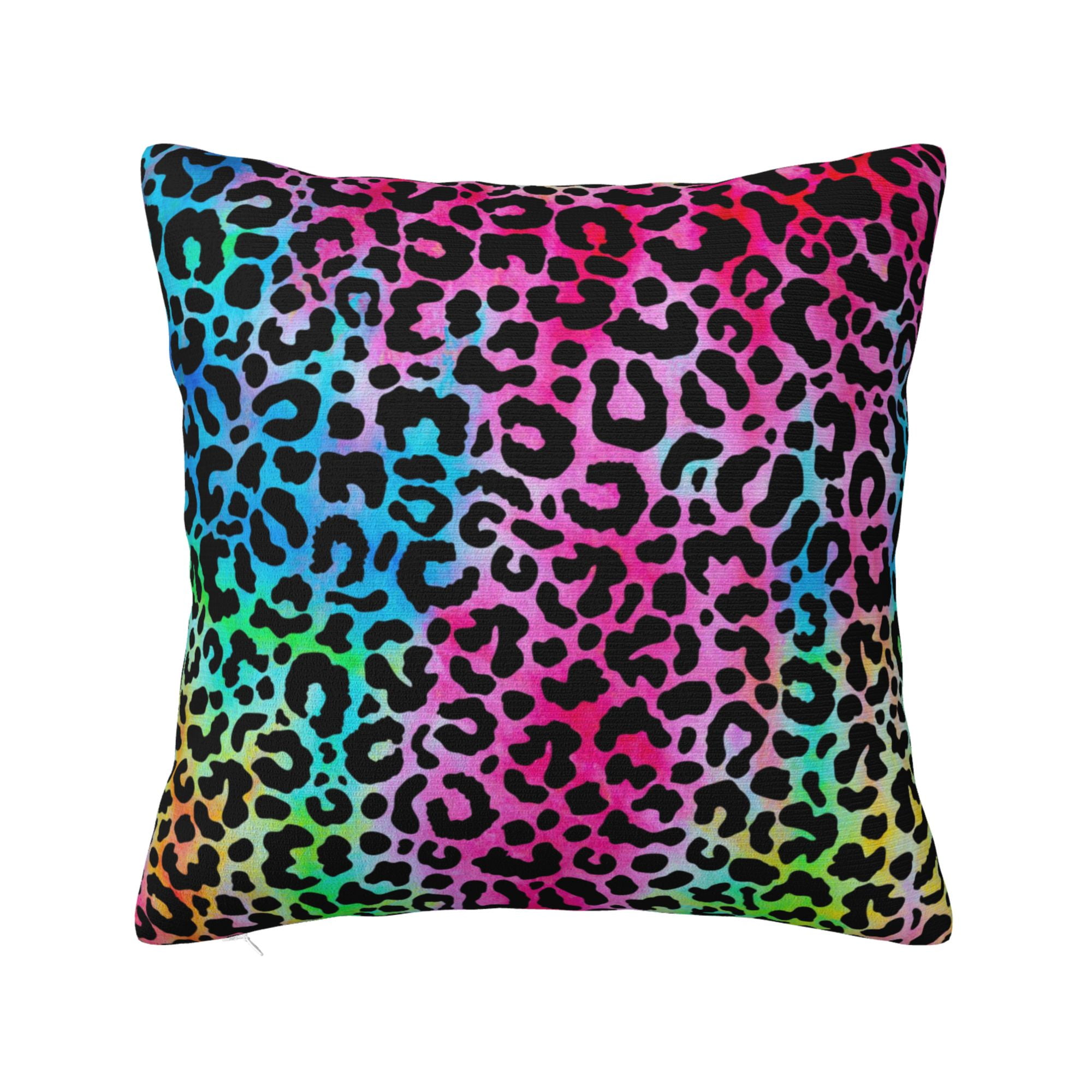 ZICANCN Rainbow Animal Texture Throw Pillow Covers, Bed Couch Sofa Knit ...
