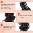 Claw Clip Ponytail Extensions Synthetic Thick Hairpieces 18/24 Inch ...