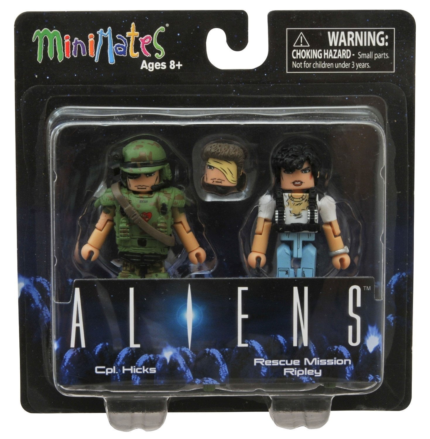 Aliens Minimates Series 1 Cpl. Hicks & Rescue Mission Ripley 2-Pack ...