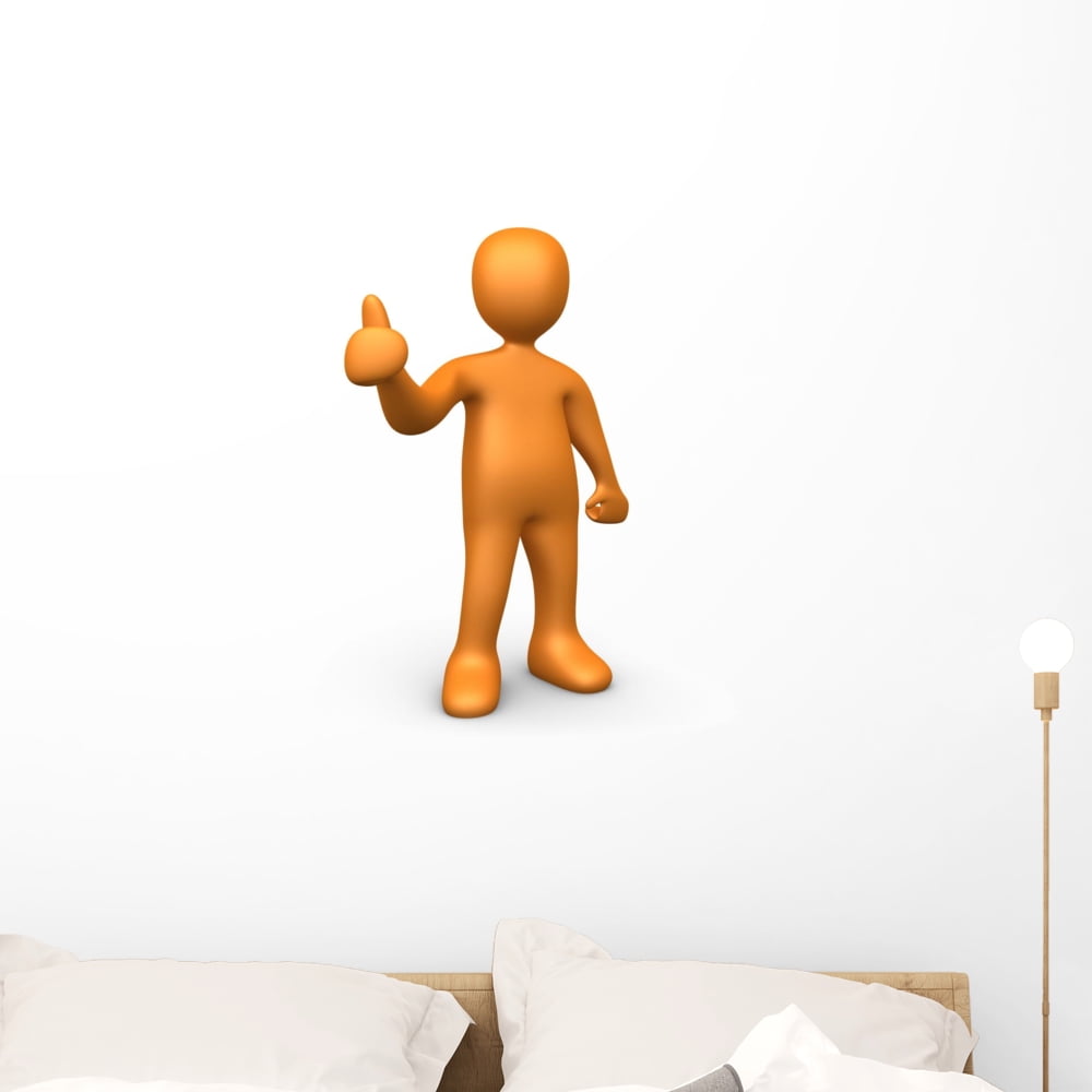 Thumbs up Wall Decal Sticker by Wallmonkeys Peel and Stick Graphic (36 ...