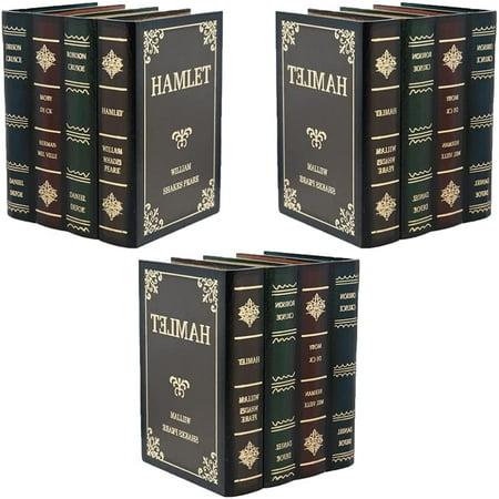 False Book Decorative Retro Books Faux Books Home Decoration Stacked ...