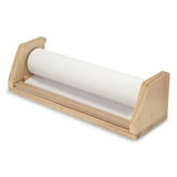 Melissa & Doug Paper Holder & Dispenser Wooden Tabletop Paper Roll ...