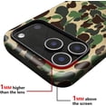 Case for iPhone 17,Green Camouflage camo Phone Case for Girl Women Boy ...