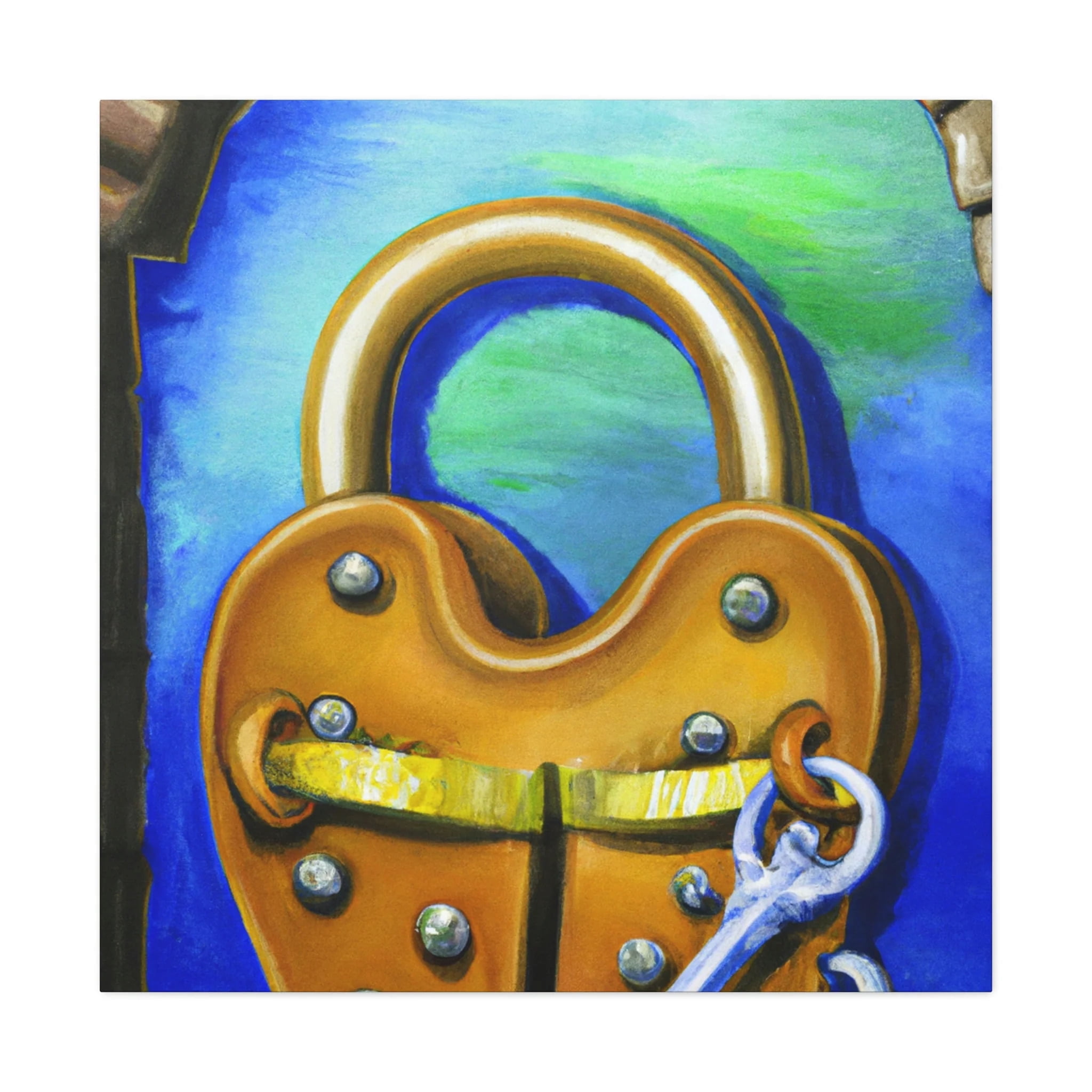 Love Locked in Time - Canvas - Walmart.com