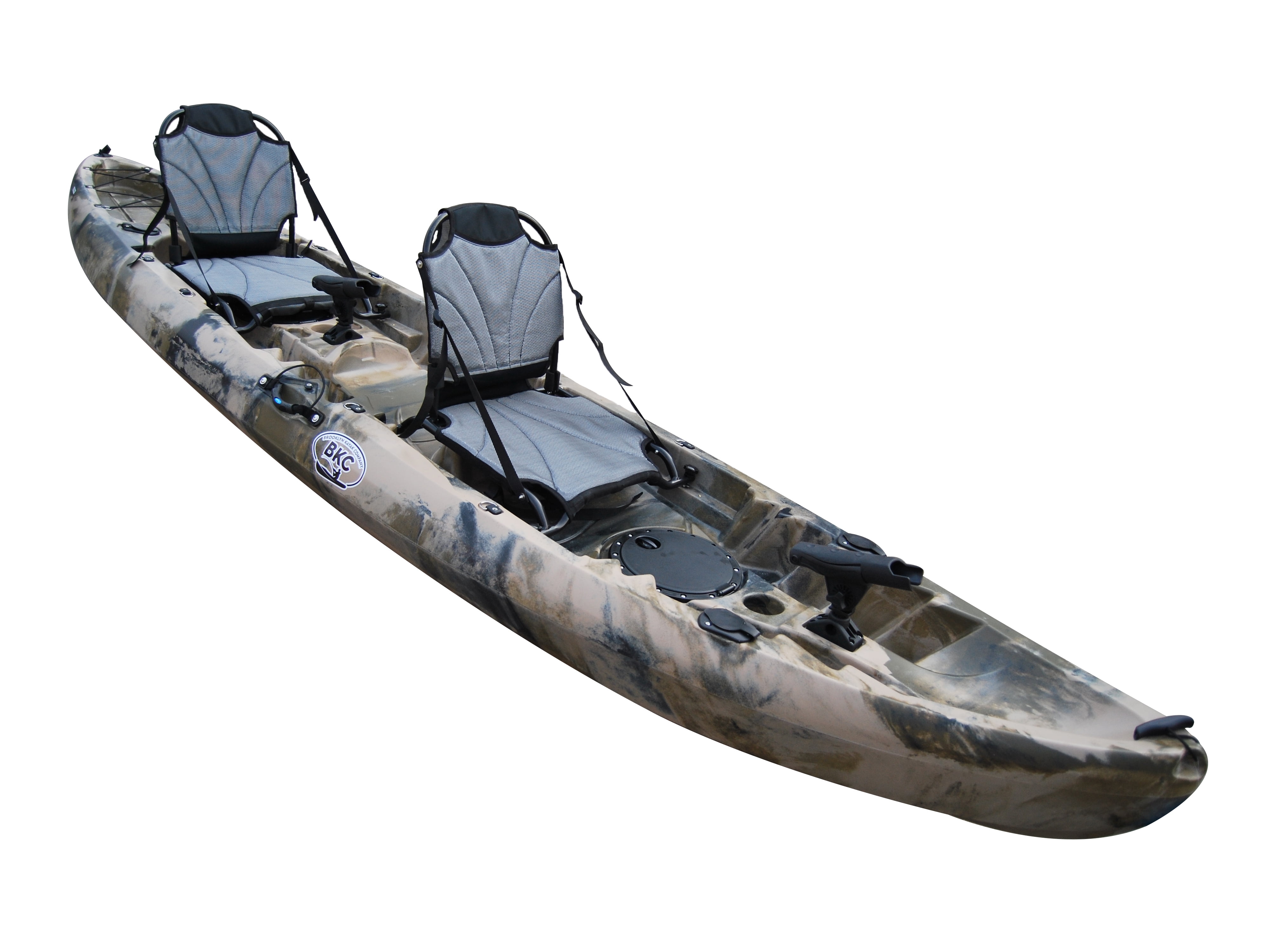 BKC UH-TK219-US 12.2-foot Tandem Sit On Top Kayak 2 or 3 person with 2 ... BKC UH-TK219-US 12.2-foot Tandem Sit On Top Kayak 2 or 3 person with 2 ...