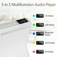 Bluetooth CD Player with Screen, USB and Aux Port, FM, Compact Audio ...