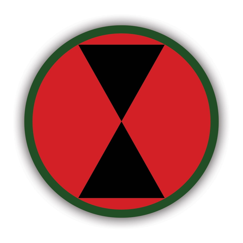 7th Infantry Division Sticker Decal - Self Adhesive Vinyl ...