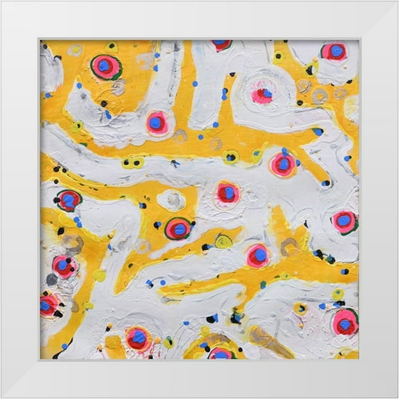 Ballion, Sidney 20x20 White Modern Wood Framed Museum Art Print Titled ...