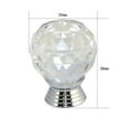 MIFAN 4x30mm Crystal Ball Glass Diamond Door Knobs with Screws, Premium ...